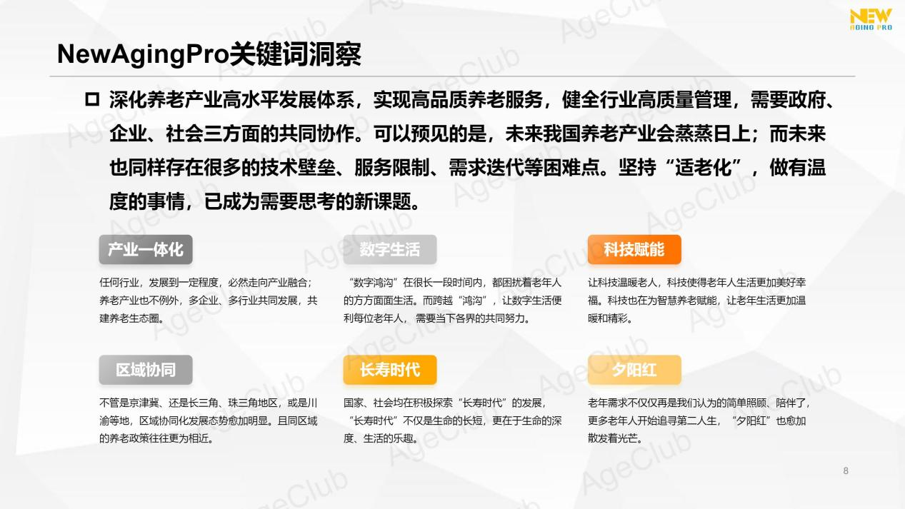 2021年第3季度康养产业市场季报（精华版）丨AgeClub
