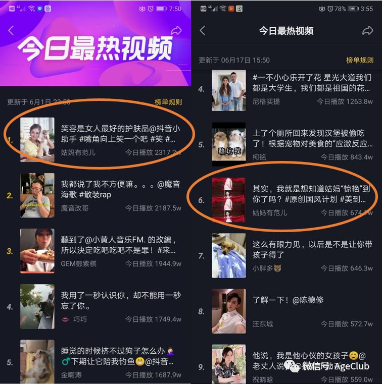 怎样打造中老年网红？爆款抖音老年网红的发展模式、现状与机会丨AgeClub